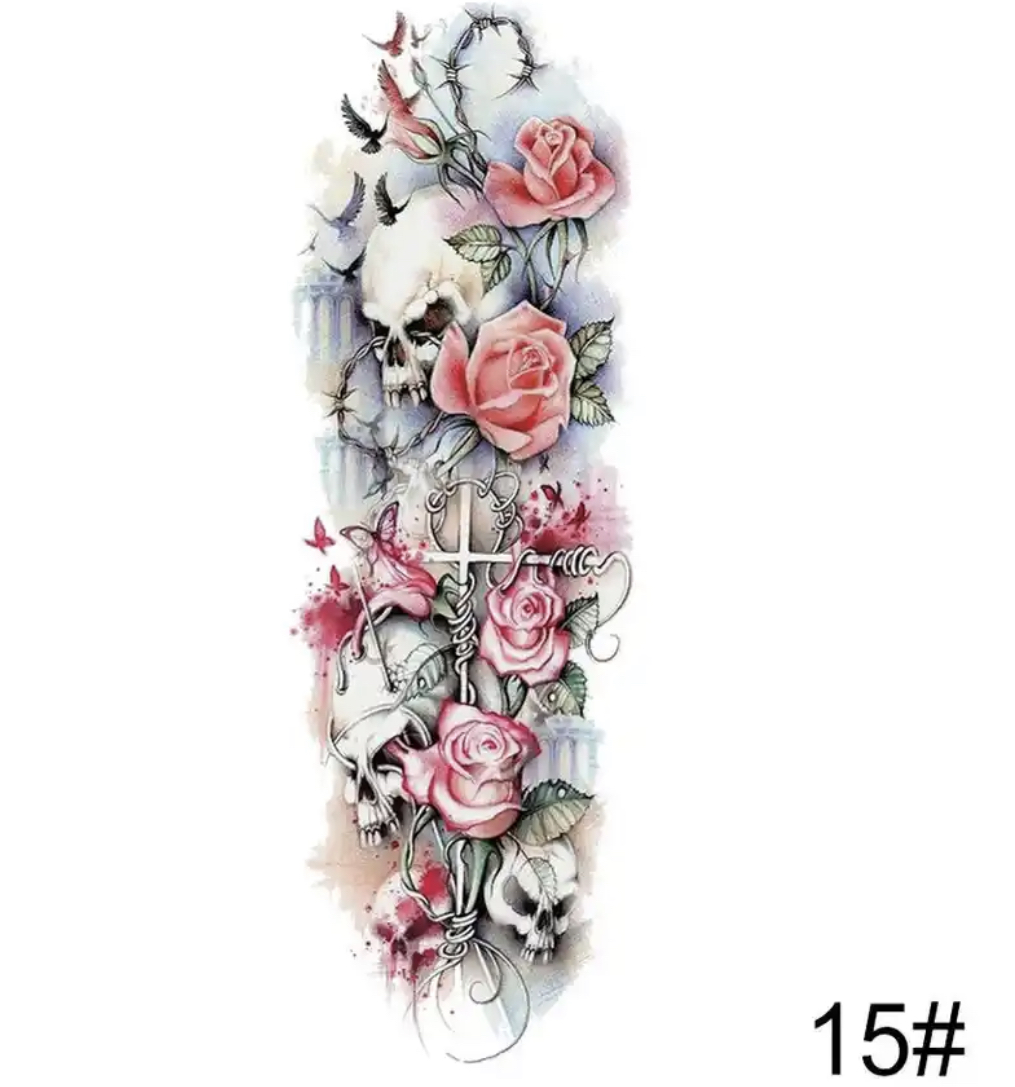 Tatovering Duse Roser - Noe for meg